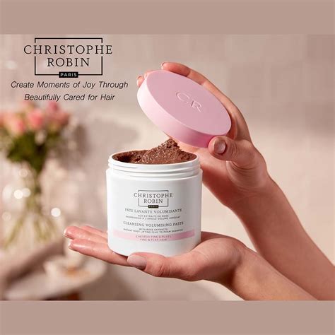 Cleansing Volumizing Paste With Rassoul Clay And Rose Extracts