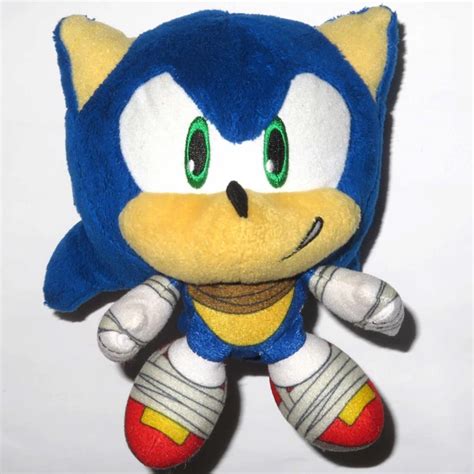 7and Sonic Boom Sega Sonic The Hedgehog Plush Soft Toy Grin Cartoon Doll