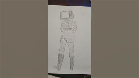 티비 우먼 그림 스키비디토일렛 Youtube