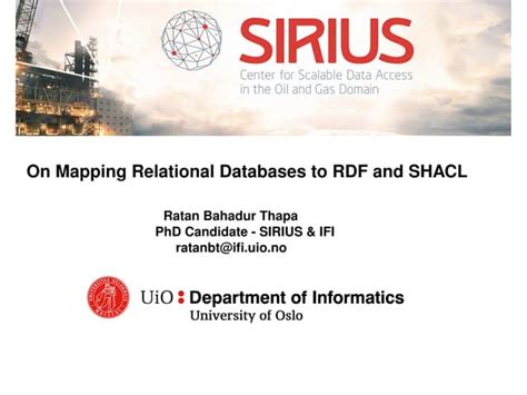 Onmappingrelationaldatabasestordfandshaclpdf