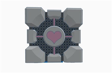 The Companion Qube Qube 500 Companion Cube Decorations Por