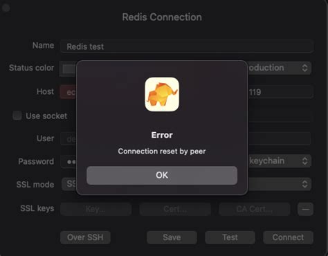 Can T Connect To Redis After Recent Update Issue TablePlus TablePlus GitHub