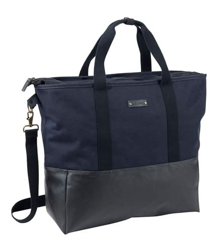 Llbean Noreaster Tote Bag Large Midnight Black Coal Ebay