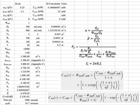 Solved Quantitative Solution Of Challenge Problem From Class Chegg Com