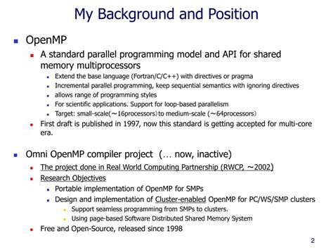 Ppt What Is Required For Standard Distributed Parallel Programming