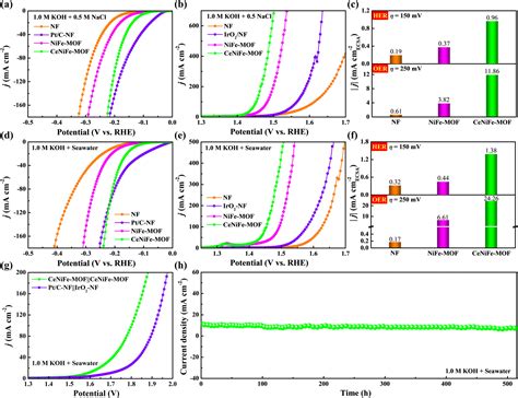 Rare Earth Element Doped Nife Mofs As Efficient And Robust Bifunctional Electrocatalysts For