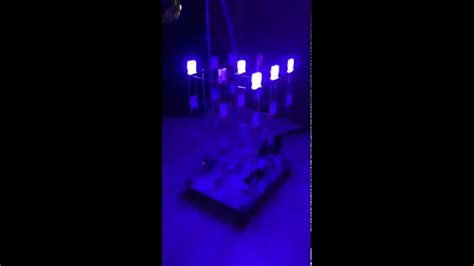 Diy Touch 3x3x4 Color Led Light Cube Kit Youtube