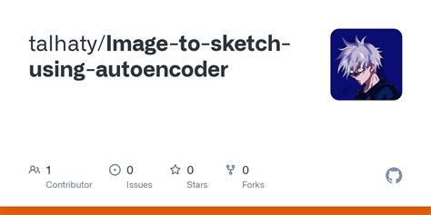 Github Talhatyimage To Sketch Using Autoencoder
