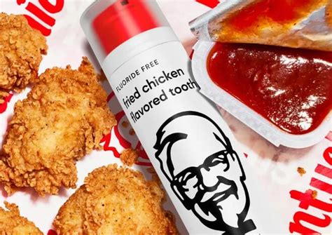 Fried Chicken Flavored Toothpaste Finger Lickin Weird Strange Days