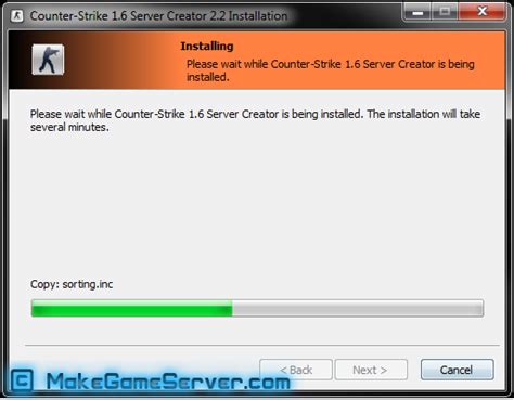 makegameserver how to make a cs 1 6 server how to make a counter