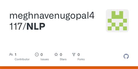 Github Meghnavenugopal4117nlp
