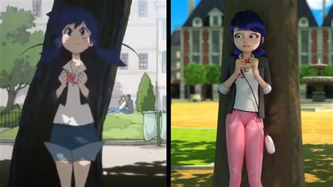 Pv Vs Cgi Miraculous Ladybug Side To Side Comparison Youtube