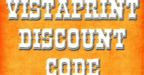 Vistaprint Discount Code Imgur