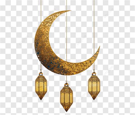 전통적인 랜턴이있는 초승달 전통적인 초승달 등불 Png 일러스트 및 이미지 에 대한 무료 다운로드 Pngtree