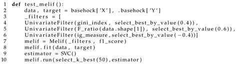 Future Internet Free Full Text Feature Selection Algorithms As One Of The Python Data