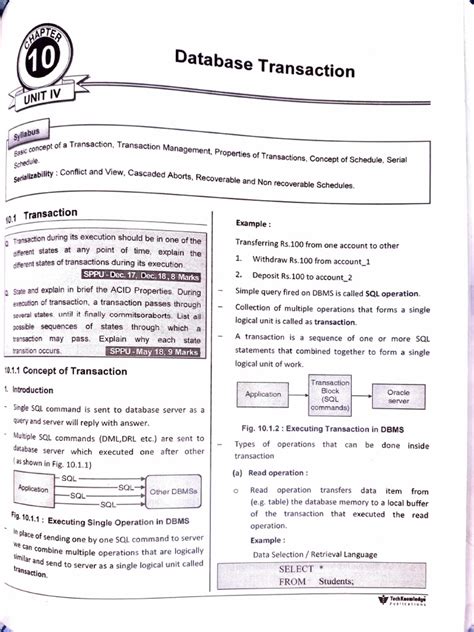 Database Transaction: Management | PDF | Database Transaction | Databases