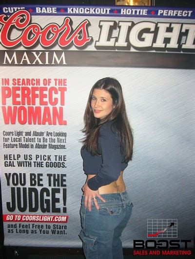 Coors Light Maxim Girl Search Beer Promotions Part