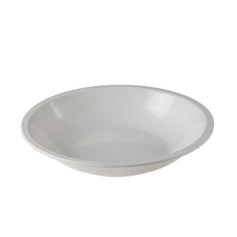 White Melamine Basic Plates Casolaro Hotellerie Spa