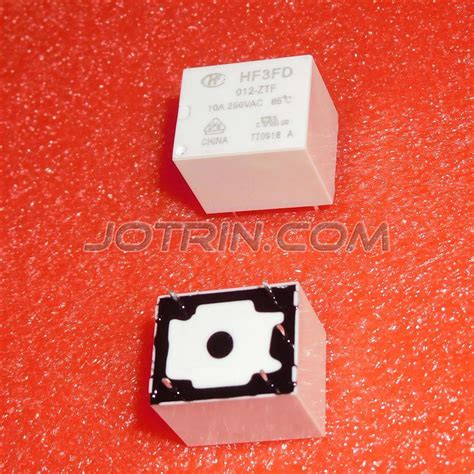 HF3FD/012-ZTF HONGFA Relays - Jotrin Electronics