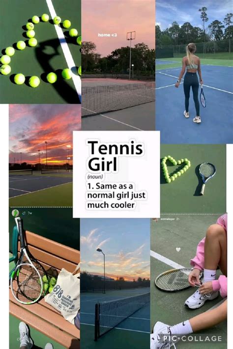 Vibrant Tennis Aesthetic Wallpaper For Your Space