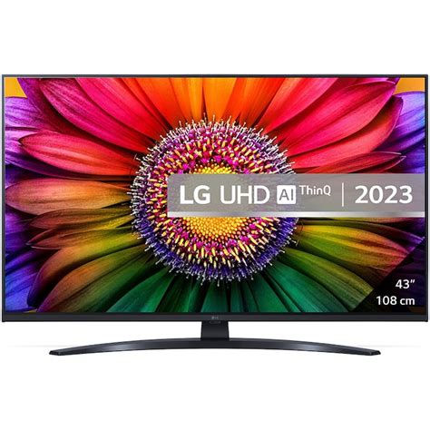 Телевизор LED LG 43UR81003LJ, 43" (108 см), Smart, 4K Ultra HD, Клас G ...