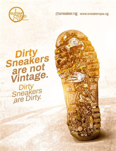 Editable Shoe Sneakers Laundry Washing Service Flyer Poster Shoes