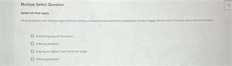 Solved Multiple Select Questionselect All That Applywhat