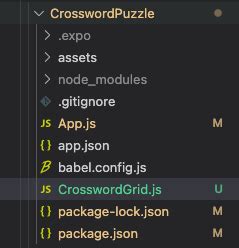 Create A Crossword Puzzle Game Using React Native GeeksforGeeks