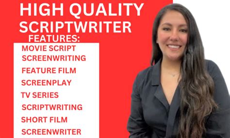 Write Industrial Standard Format Screenplay Movie Script Tv Series Script By Ameliaberry0982