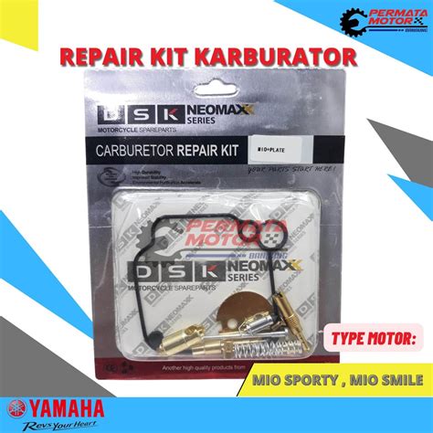 Jual Repair Kit Isi Karburator Plus Koin Yamaha Mio Sporty Mio Smile Mio Soul Parkit Karbu