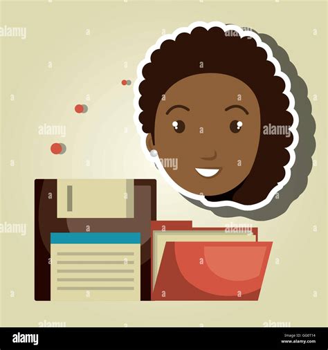 Person Floppy Files System Stock Vector Image Art Alamy