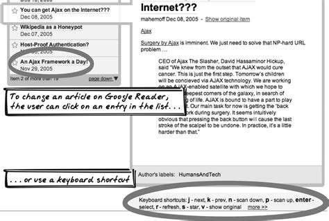 7 Dynamic Behavior Ajax Design Patterns Book