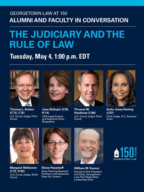 150th Anniversary Georgetown Law