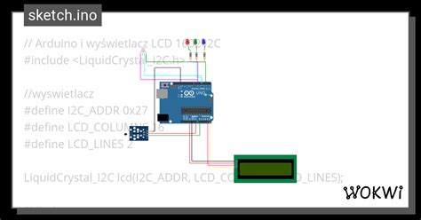 Temp Lcd 1602 I2c Wokwi Esp32 Stm32 Arduino Simulator
