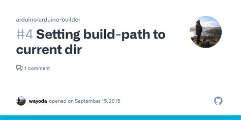 Setting Build Path To Current Dir Issue Arduino Arduino Builder GitHub