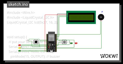Projeto Semaforo Ped Wokwi Esp32 Stm32 Arduino Simulator