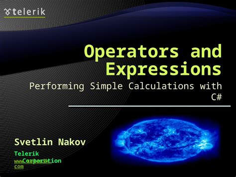Pptx Operators Expressions And Statements Dokumentips