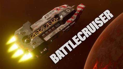 we made a spaceship battlecruiser in unreal engine 5 space game