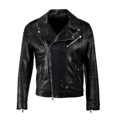 Biker Python Jacket Oj Exclusive