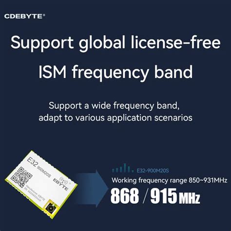 IoT Ebyte 무선 LoRa 송수신기 혁신적인 통신 기술의 새로운 세계로