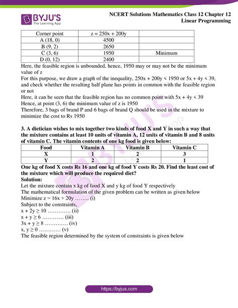 Ncert Solutions For Class 12 Maths Miscellaneous Exercise Chapter 12 Linear Programming