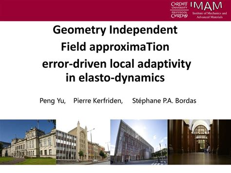 error driven local adaptivity in elasto dynamics ppt download