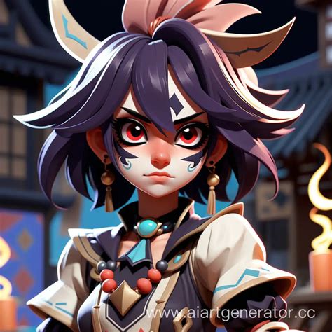 Scaramoucheinspired 2d Girl Artwork Ai Art Generator
