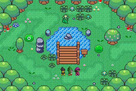 2d topdown grasslands tileset fantasy dreamland