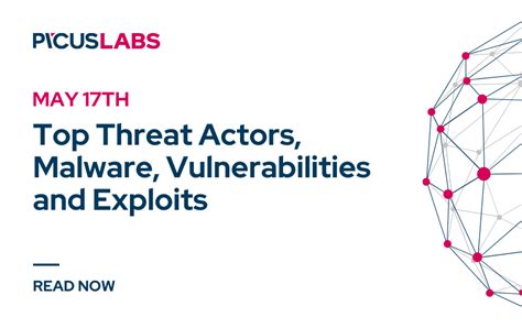 May 17 Top Threat Actors Malware Vulnerabilities And Exploits