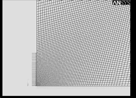the finite element discretisation in the vicinity of the contact region
