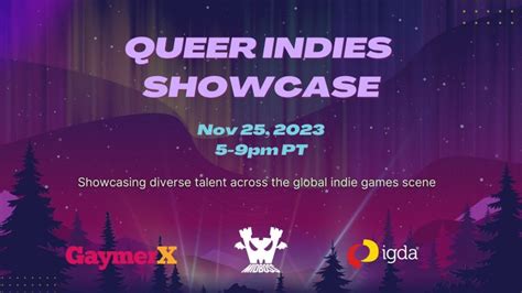 International Game Developers Association Igda® On Linkedin Queer Indies Showcase Gamedev