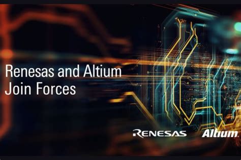 瑞萨电子收购altium
