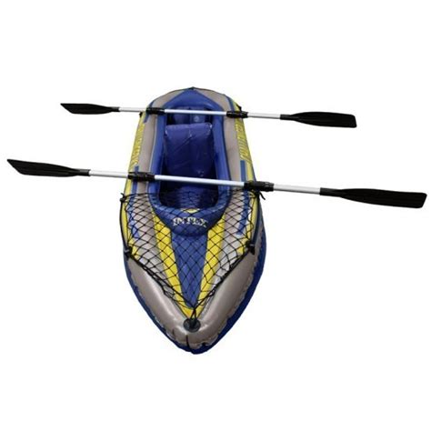 Cumpara Barca Gonflabila Canoe Challenger 2 Cu Pompa Si Vasle Intex