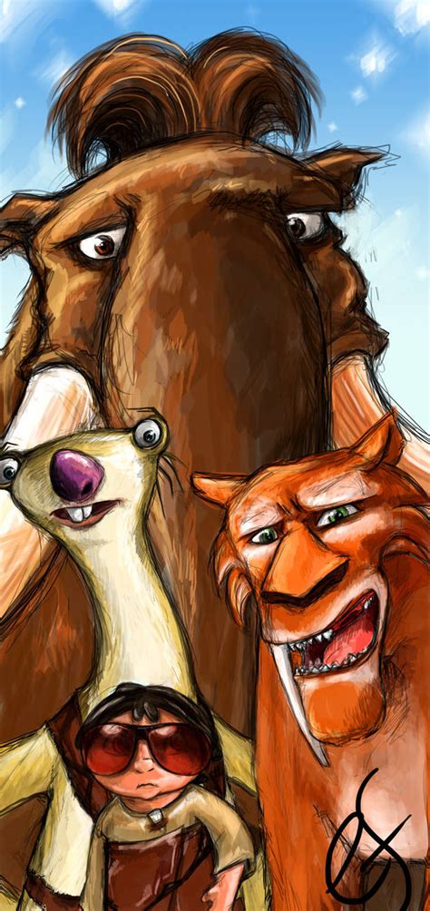The Ice Age By Shanks Kun On Deviantart